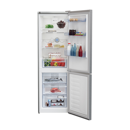 Kombinovani frižider Beko RCNA 366 K40 XBN, No Frost, 215 l, 109 l