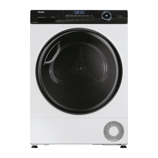 Mašina za sušenje veša Haier HD100-A2959-S, Toplotna pumpa, 10 kg veša ...