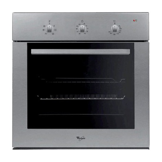 Outlet ugradna rerna Whirlpool AKPC 260 IX, 55 l, Inox