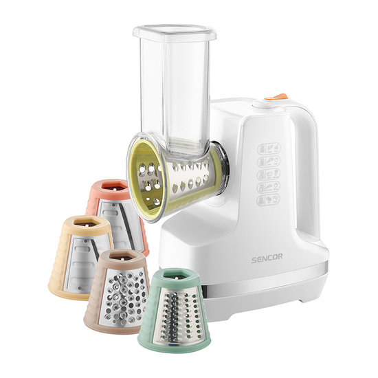 Seckalica/ rende Sencor SSG 4300WH, 150 W, 5 nastavaka, Bela