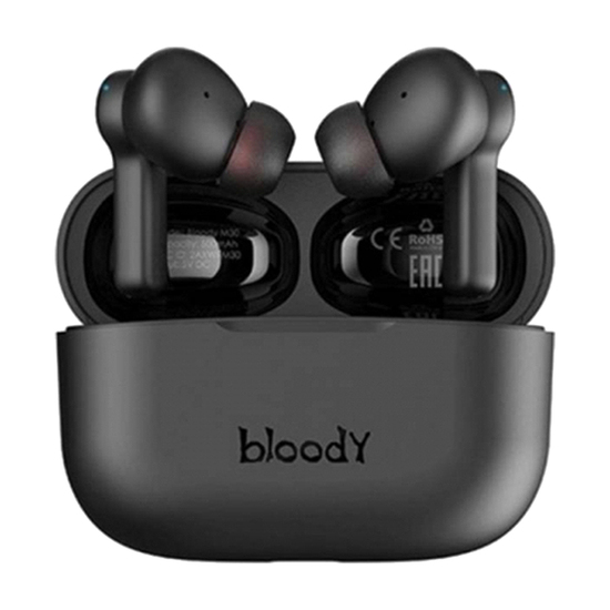 Slušalice A4Tech M30 Bloody, Crna, Wireless, Bubice