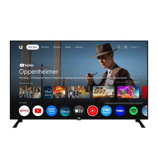 Televizor Vox 40GTQ500F, 40" (102 cm), 1920 x 1080 FULL HD, QLED, Google TV