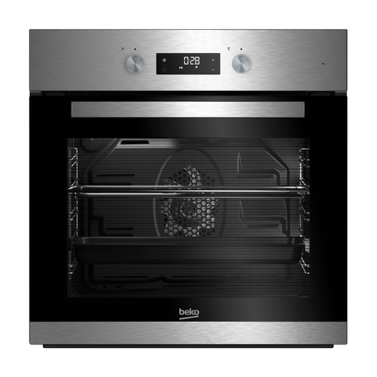 Ugradna Rerna Beko BIM 22302 X, Crna-Inox