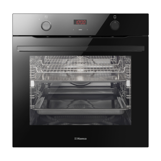 Ugradna rerna Hansa BOESS694097, 77 l, 4.1 kW, Crna