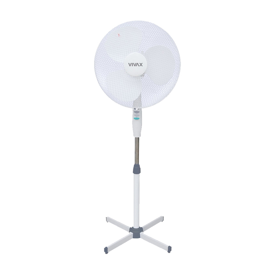 Ventilator Vivax FS-41T, Beli, Podni